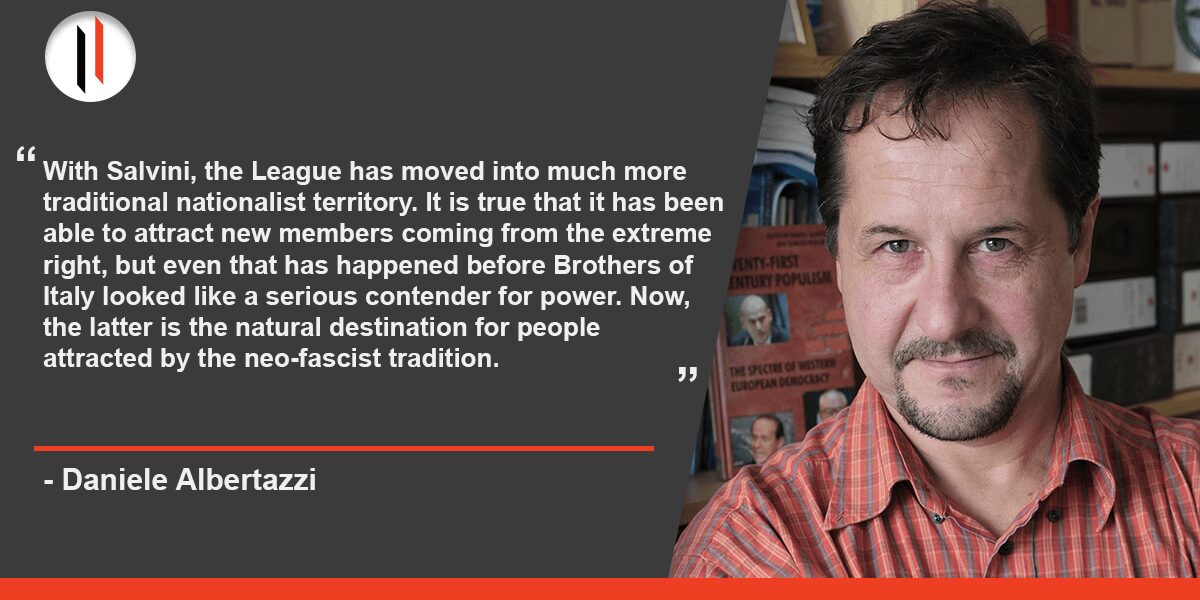 Daniele Albertazzi on the radical and extreme right in Italy and ...