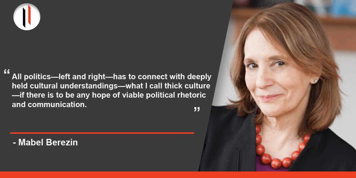 Mabel M. Berezin on fascism, populism, and the January 6 coup ...