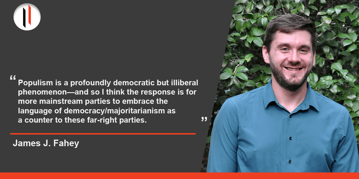 James J. Fahey on Populism, Democracy, and Voter Attitudes ...