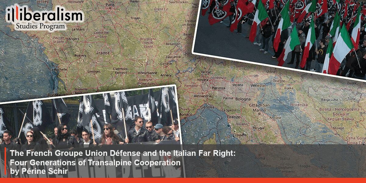 The French Groupe Union Défense and the Italian Far Right: Four ...